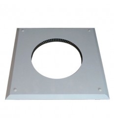 Black Twin Wall Flue Pipe & Accessories, Powder Coated 150mm/ 6 ...
